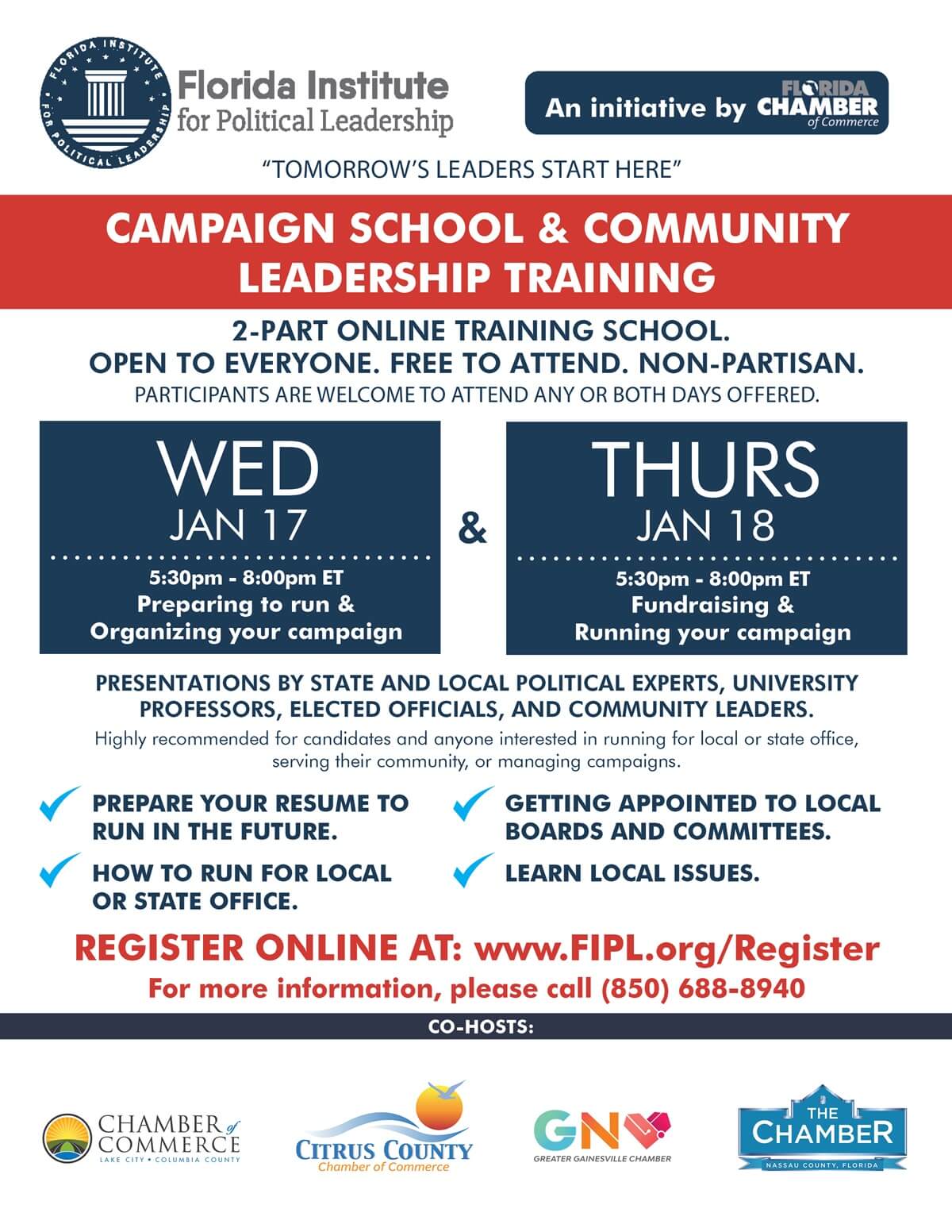 Nassau County Chamber of Commerce to Host Virtual Campaign School ...